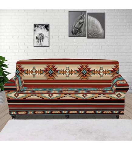 Aztec Print Sofa
