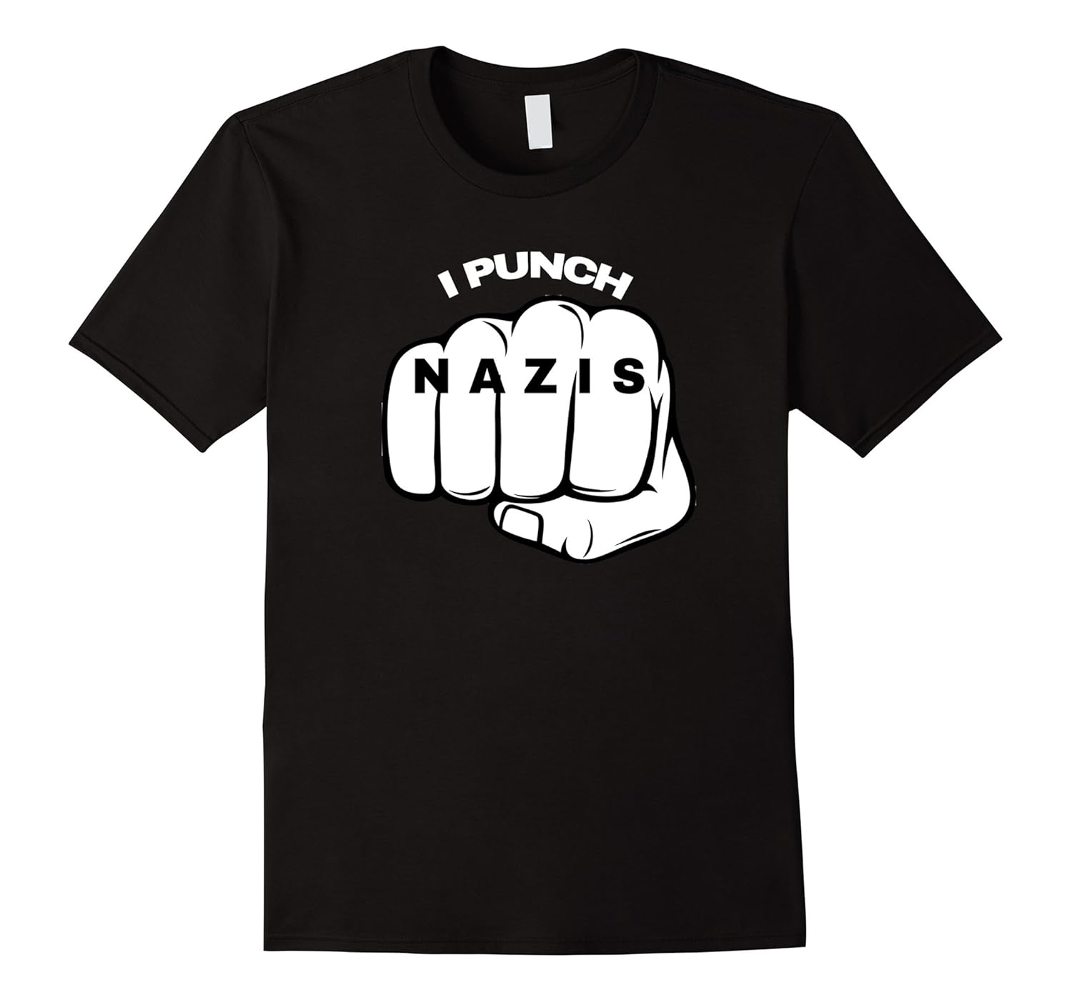 I Punch Nazis Tshirt-Art – Artvinatee