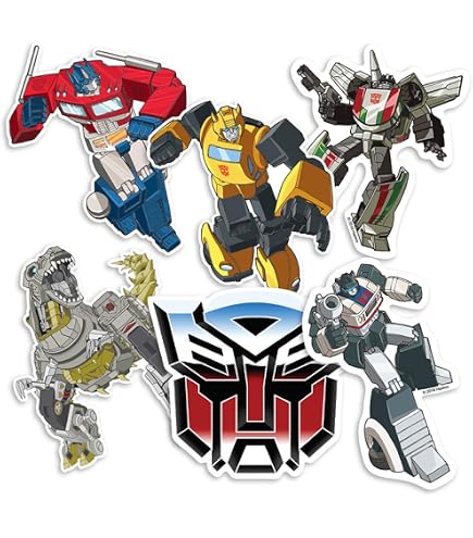 Transformers Stickers Transformers Sticker Pack - 13 Vinyl Decals For ...