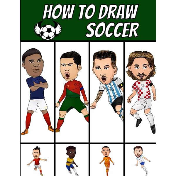 How To Draw Soccer Player
