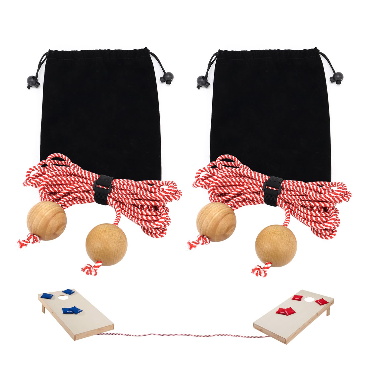 SCOTTCHEN Cornhole Game Measuring Device Cornhole Boards Distance Setup ...
