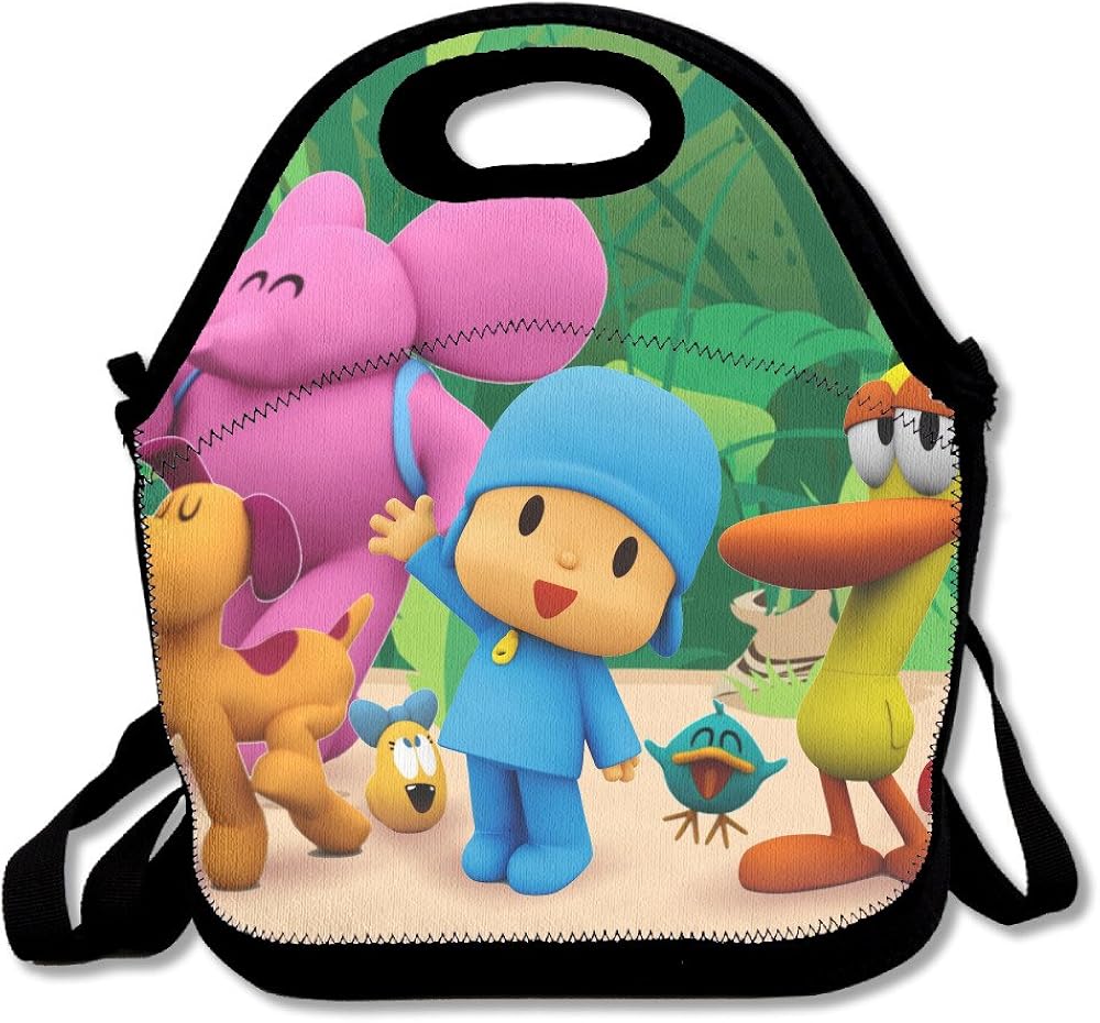 Pocoyo And Friends Travel Tote Lunch Bag: Amazon.co.uk: Kitchen & Home