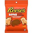 Amazon.com: REESE'S Chocolate Peanut Butter Dipped, Animal Crackers ...