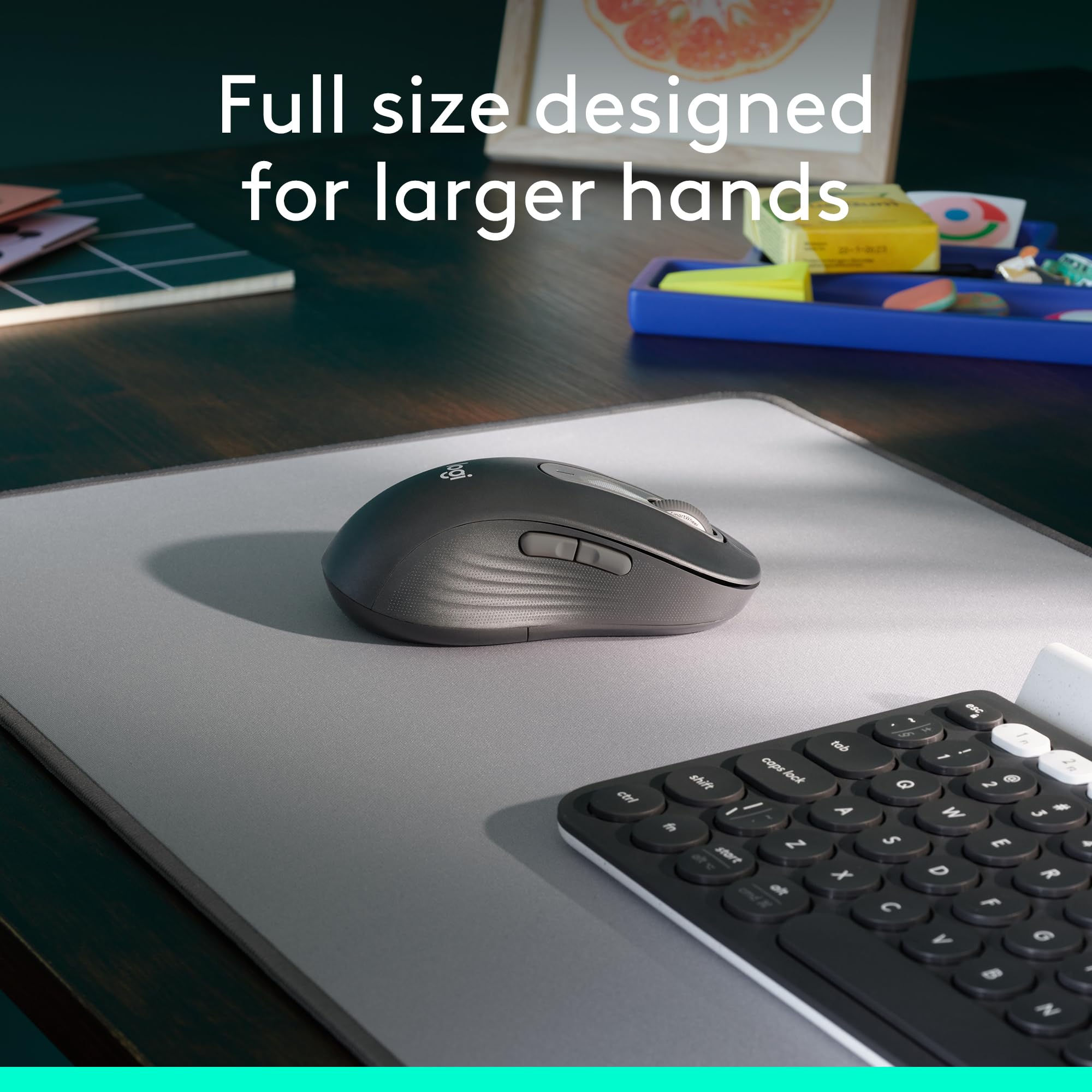 Mua Logitech Left Handed Wireless Mouse Signature M650 L Full Size - 2 ...
