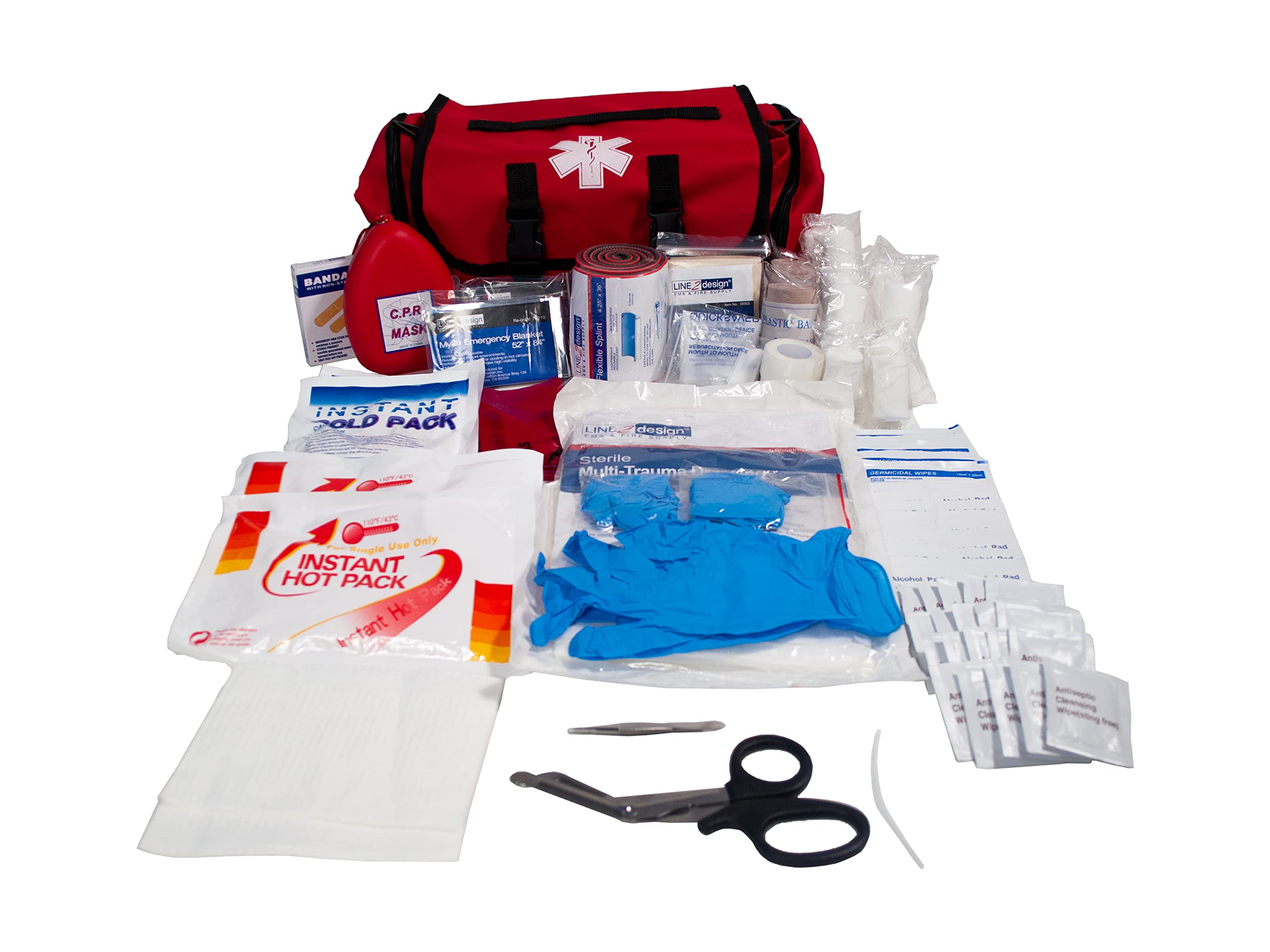 Mua Line2design Emergency Fire First Responder Kit - Fully Stocked EMS ...