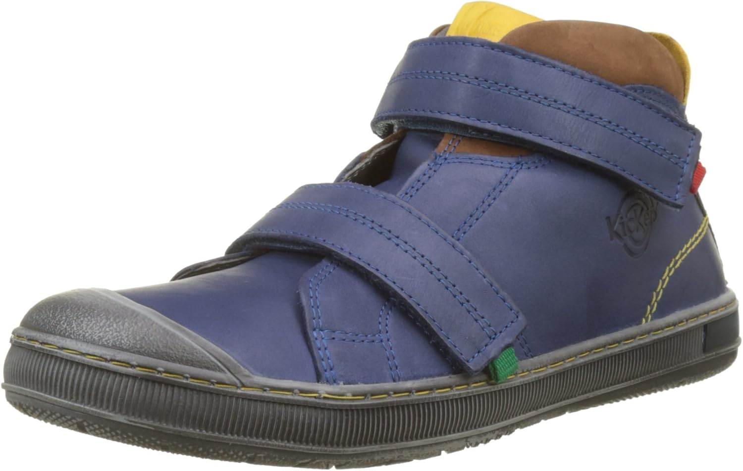 Kickers IGUTO Trainers Boys Brown Hi top Trainers: Amazon.co.uk: Shoes ...