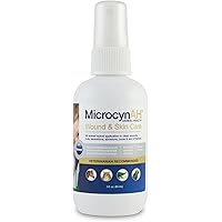 Amazon.com : MicrocynAH Wound and Skin Care Sprayable Hydrogel, 16 ...