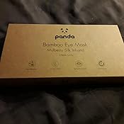 Panda Bamboo Eye Mask (Urban Grey): Amazon.co.uk: Health & Personal Care