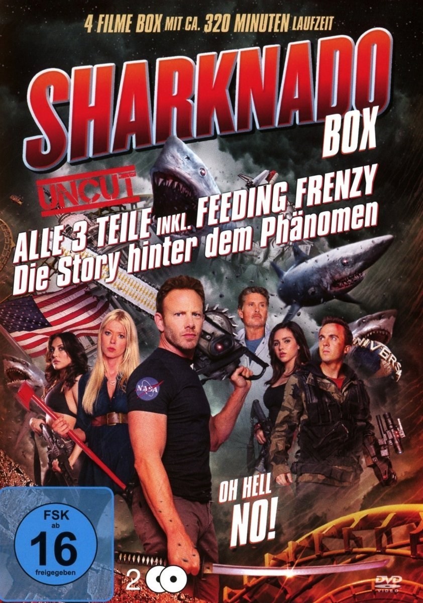Amazon.com: Sharknado 1-3 Deluxe-Box-Edition (2 DVDS): Movies & TV