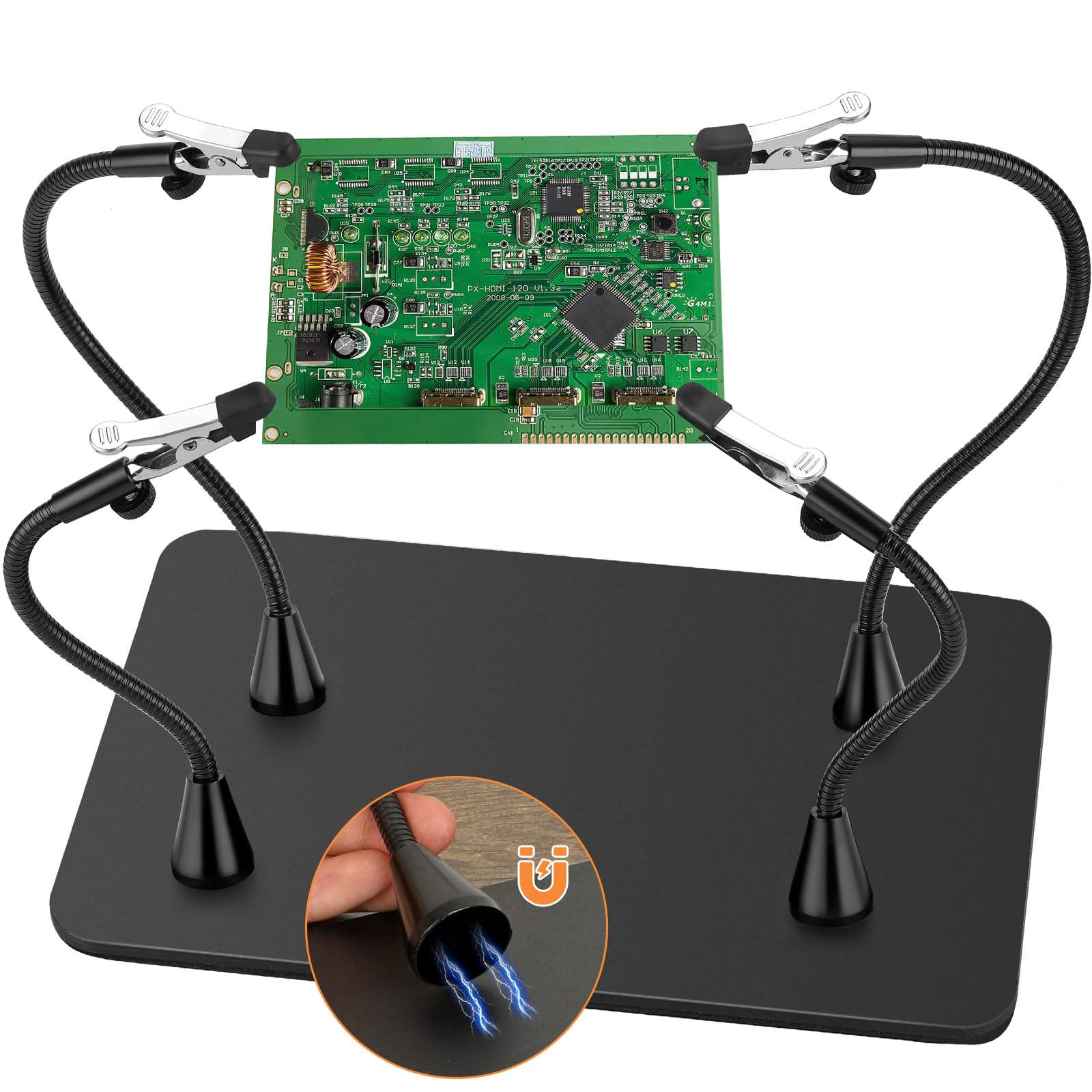 Drdefi Magnetic Helping Hands Soldering Third Hand, Drdefi Soldering ...
