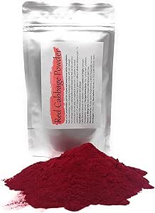 Red Cabbage Powder | Organic, Natural & watersoluble Food dye | 1.76oz ...