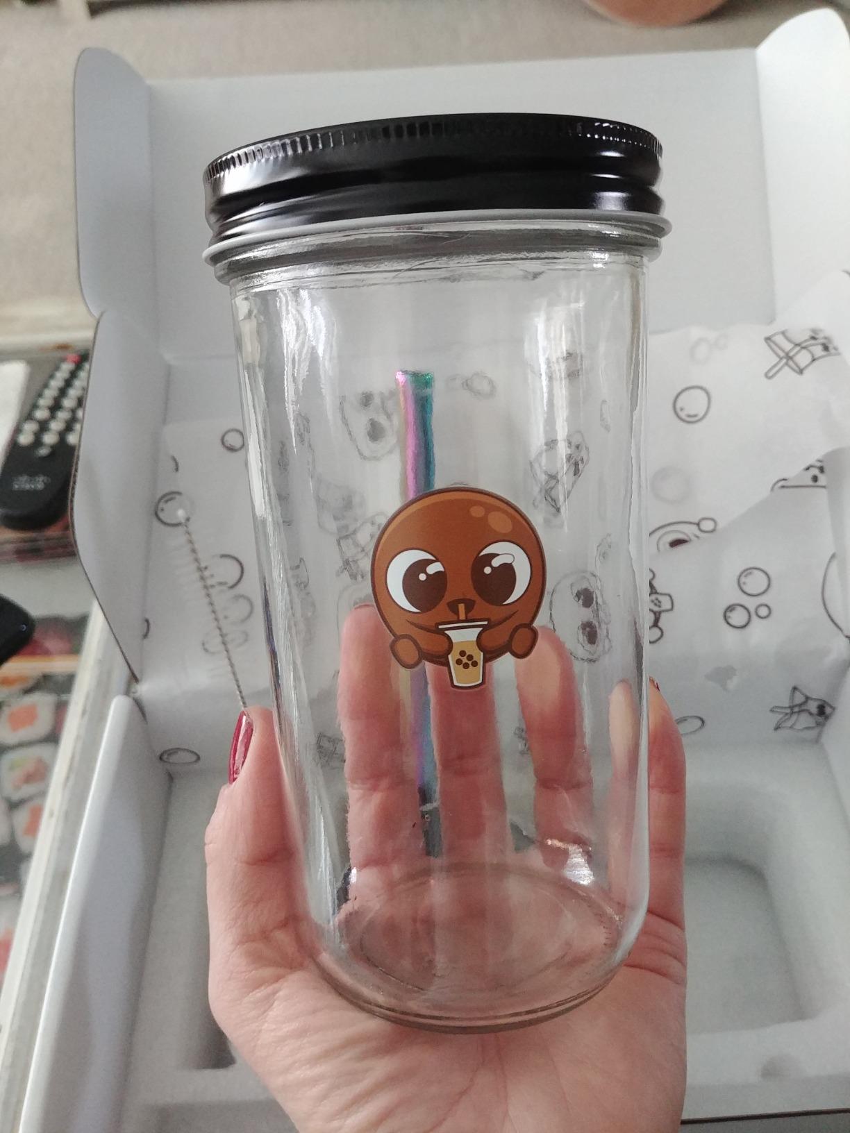$6/mo - Finance BobaGO Reusable Boba Cup with Straw, Bubble Tea Cup ...