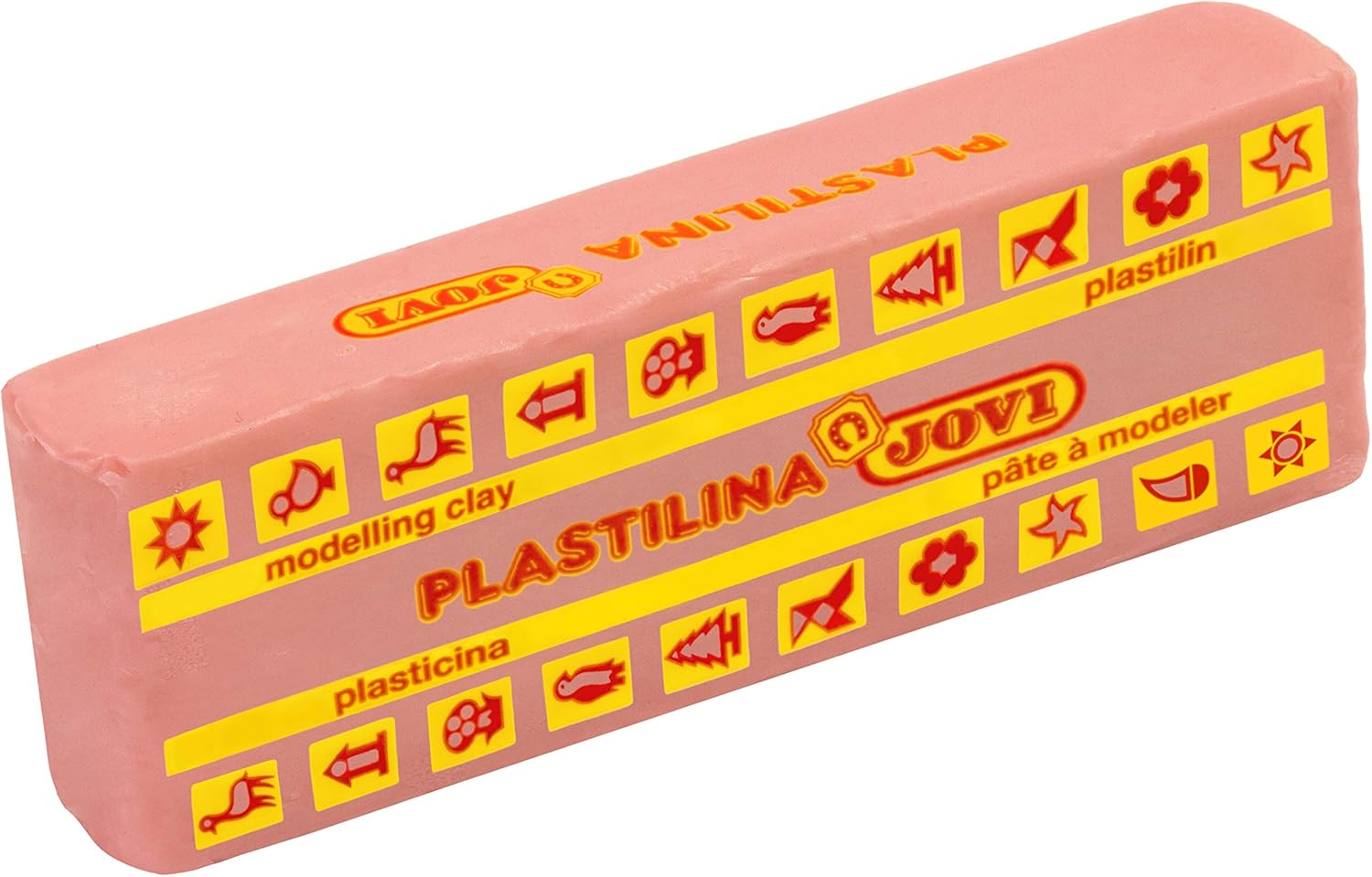 Jovi Box of Plasticine, 15 Tablets 150 g, Flesh Colour (7108) – BigaMart