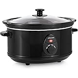 Swan SF17021GN 3.5 Litre Retro Slow Cooker with Removable Ceramic Pot ...