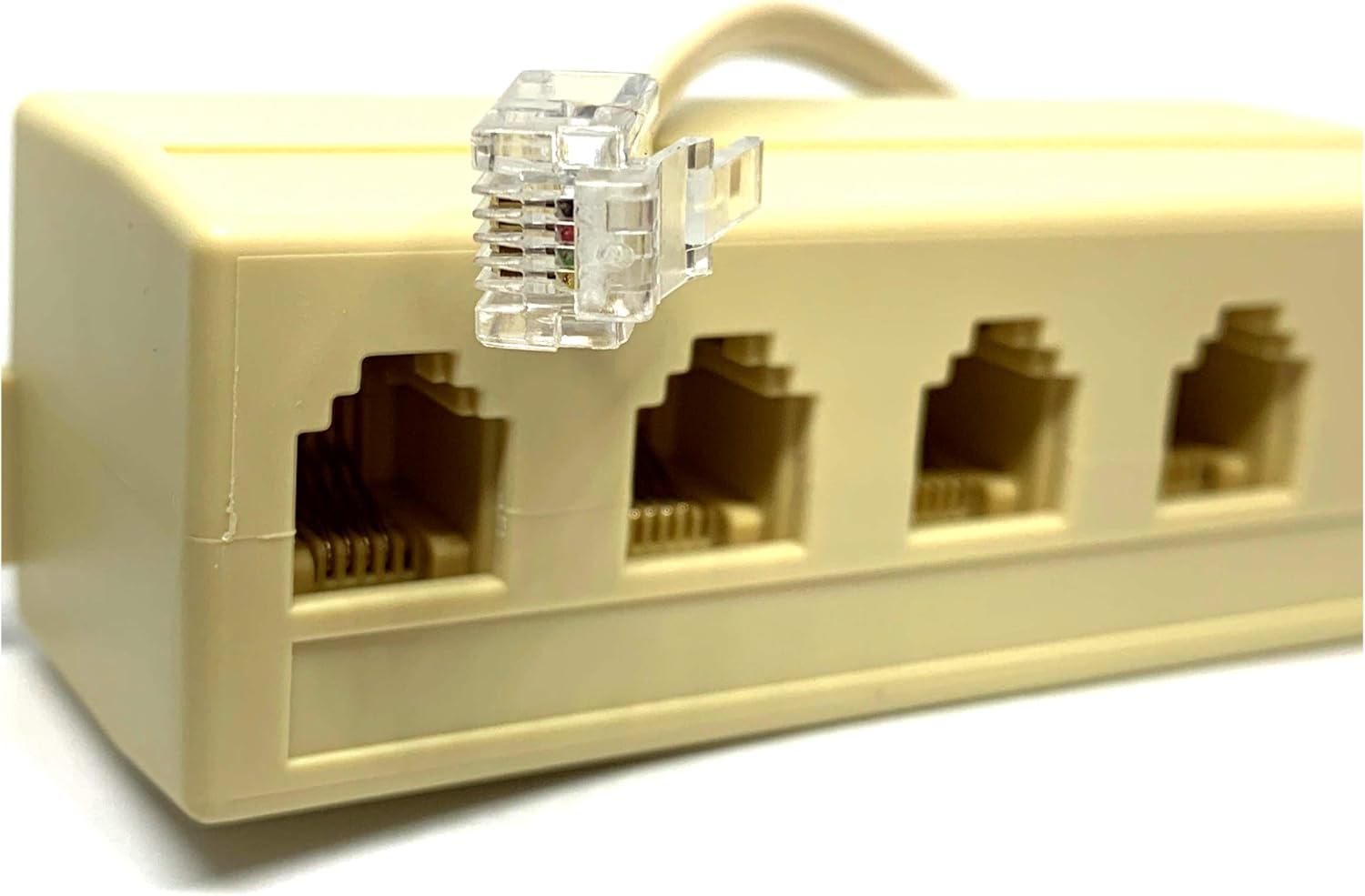 MainCore RJ11 Male to 5 x Ports Female Socket 6P4C ADSL Phone ...