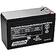 Amazon.com: UltraTech 1272F1 12 Volt 7.0 Ah Sealed Lead Acid Battery ...