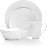 Amazon.com | Mikasa Ciara 16-Piece Bone China Dinnerware Set, Service ...
