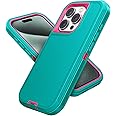 Amazon.com: Jelanry Case for iPhone 15 Pro Max 5G 6.7-inch Heavy Duty Rugged Dual-Layer ...