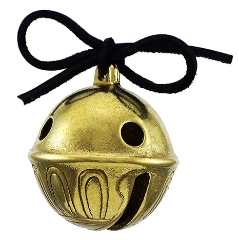 Amazon.com - Santa's Sleigh Bells Real Brass Polar Sleigh Bell, Jingle ...