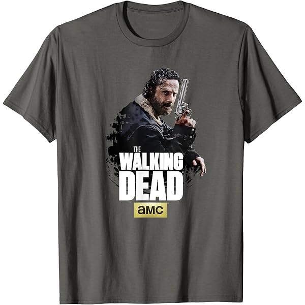 Rick Grimes Shirt Smiling Skull