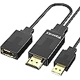 Amazon.com: HDMI to DisplayPort Adapter Transmits Signals only from ...