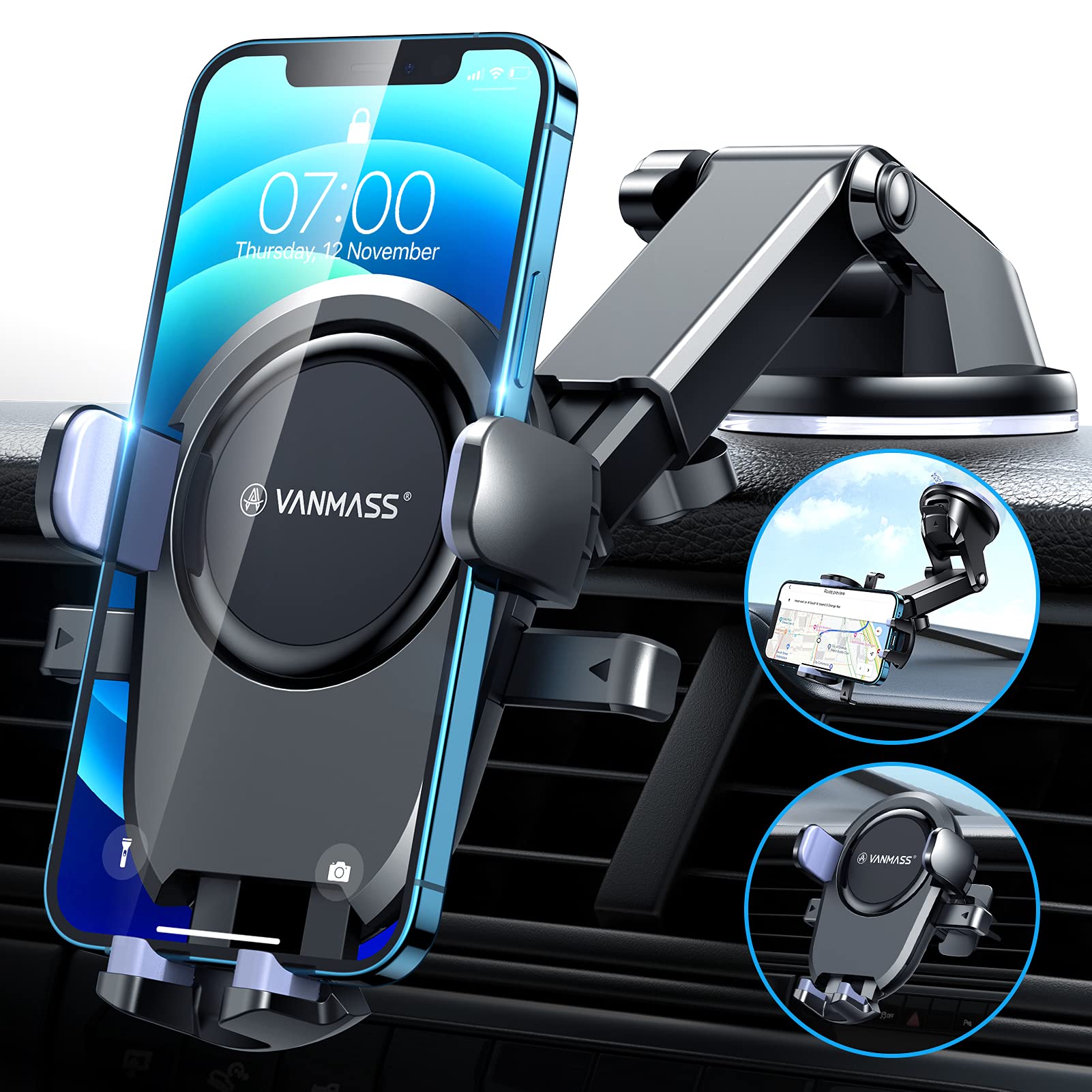 Mua VANMASS 2024 Upgraded Car Phone Holder Mount [Strongest Suction ...