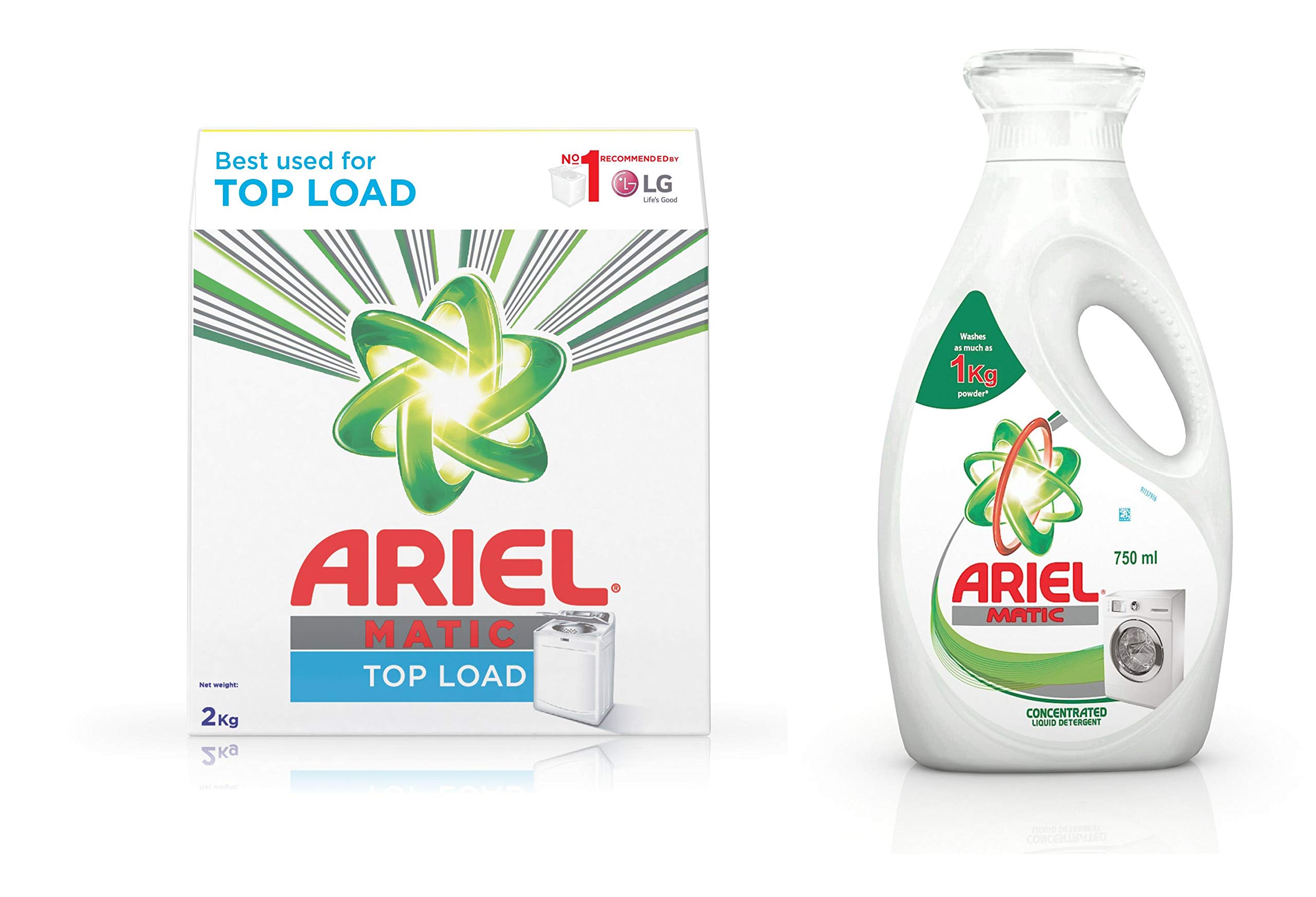 Ariel Matic Top Load Detergent Washing Powder 2 Kg Ariel | Desertcart ...