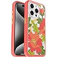 Amazon.com: OtterBox iPhone 15 Pro (Only) Symmetry Series Clear Case - QUILTED POPPIES (Red ...