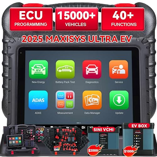 Autel Scanner MaxiSys Ultra EV 2025 Top Autel OBD2 Scanner EV ...