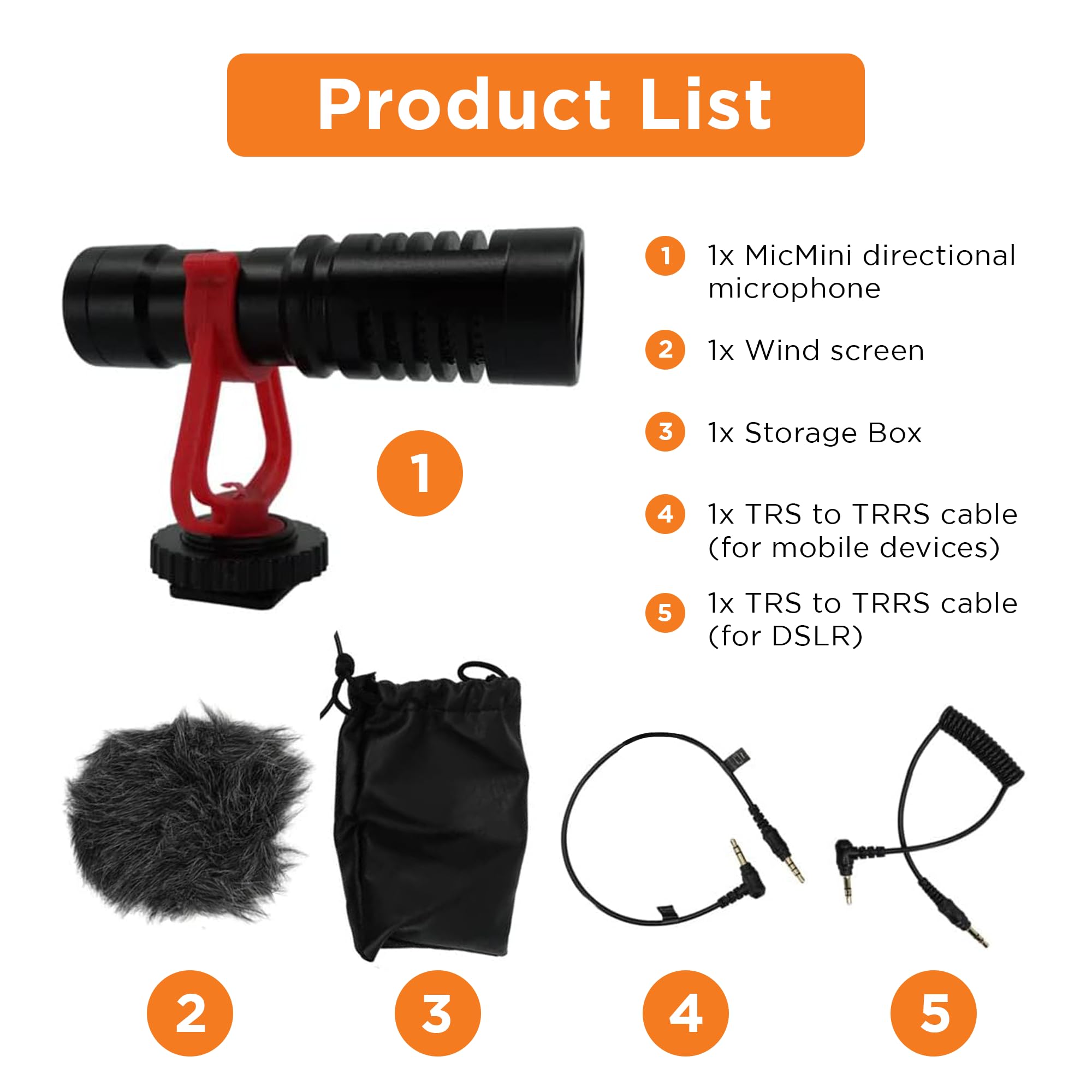 Mua iOgrapher Compact Shotgun Mic - Pro DSLR & Smartphone Microphone ...