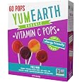 Amazon.com : YumEarth Organic Vitamin C Pops Variety Pack, 60 Fruit ...