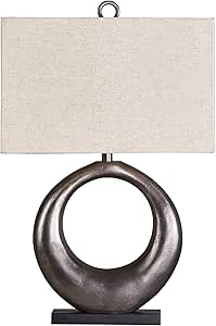 Amazon.com: Signature Design by Ashley - Saria Table Lamp - Scultptural ...