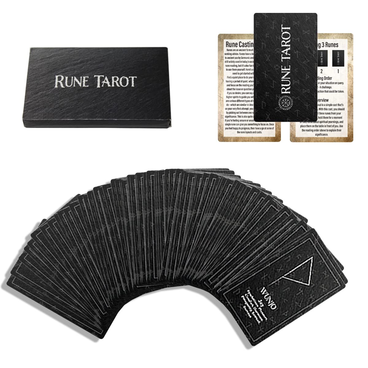 Mua Caspian Enterprise Viking Rune Tarot Deck with Instructions & Box ...