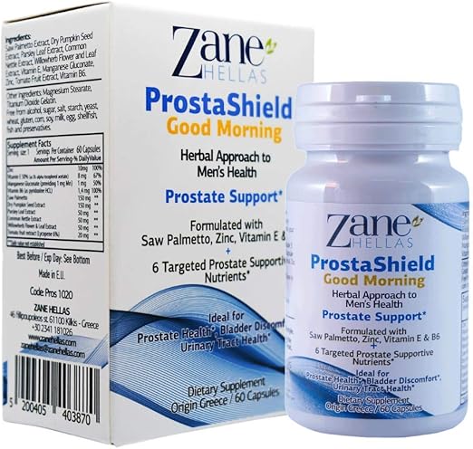 ProstaShield Good Morning. Prostate Supplement. Ideal for Urinary Tract ...