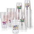 Amazon.com: 150 Pack 90's Party Plastic Cups 12 oz Back to 90s ...