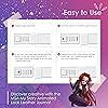 MSA Official Diary with Lock Leather Diary Journal with Combination ...