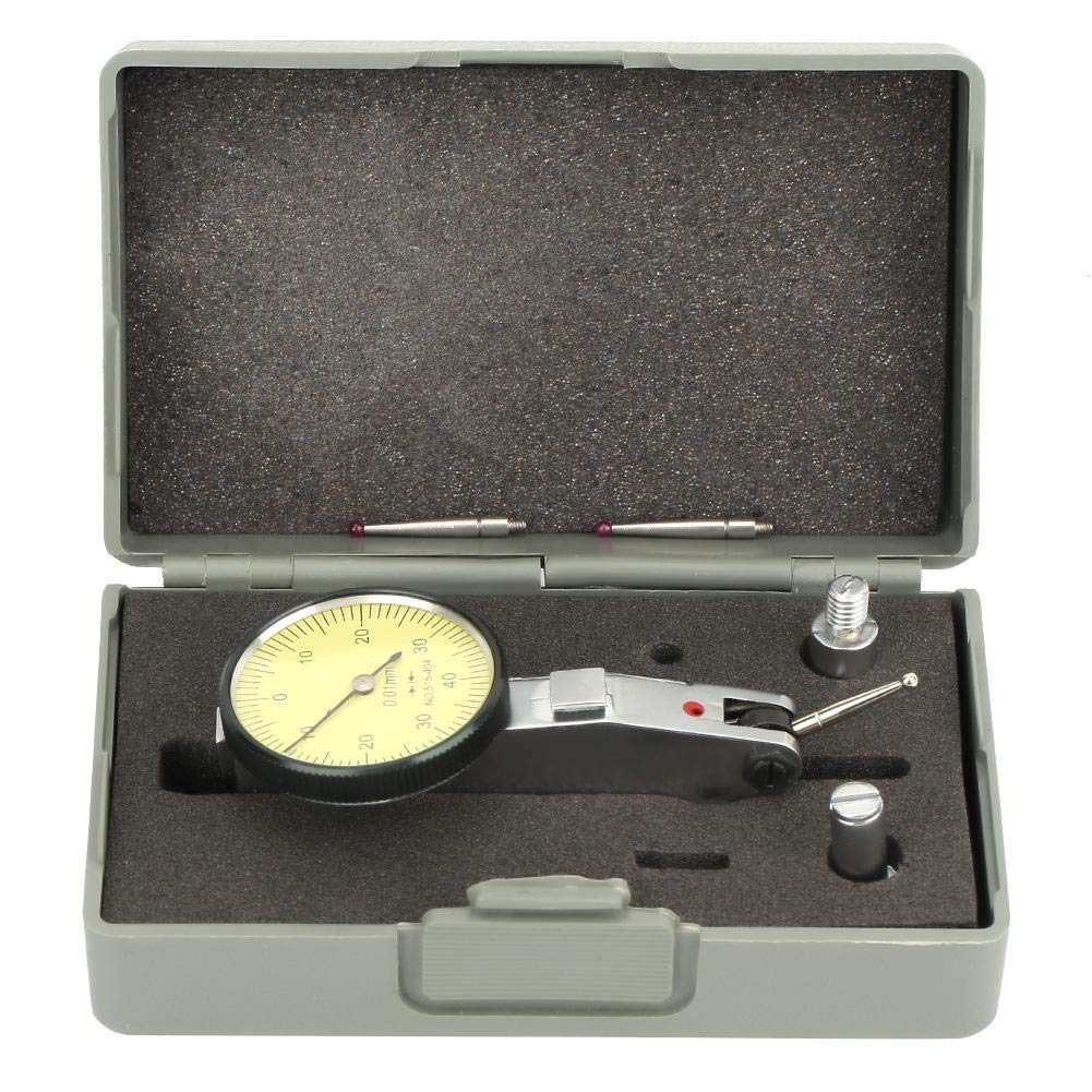 Dovetail Dial Test Indicator Dial Gauge with 2 Probes 0-0.8mm: Amazon.co.uk: Business, Industry ...
