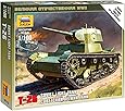 Amazon.com: Zvezda Models 1/100 Soviet Tank T-26 (Snap Kit): Toys & Games