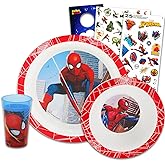 Amazon.com: Disney Stitch Dinnerware Set for Kids, Toddlers - 3 Pc ...