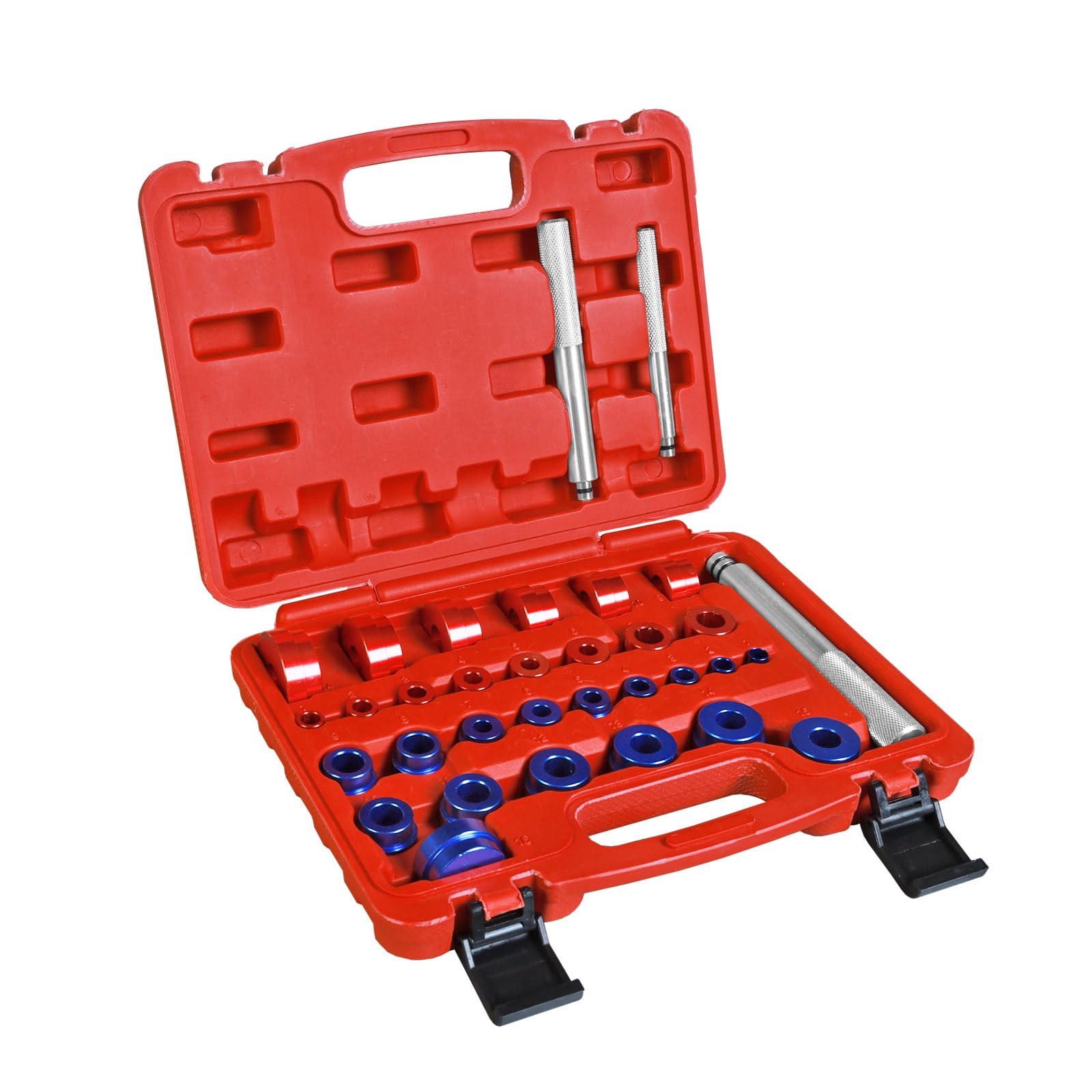 Jack Boss Bearing Press Kit, 33pc Bearing Race and Seal Driver Set with ...