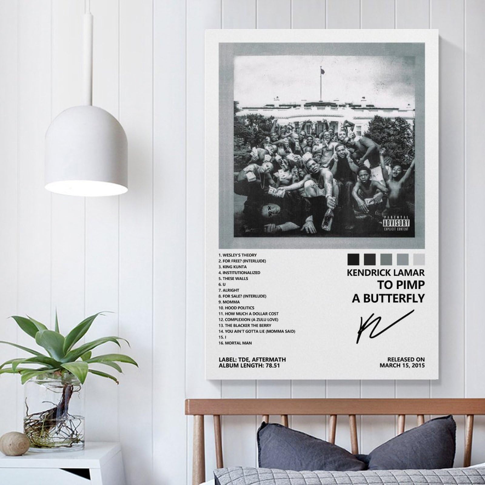 Mua Kendrick Poster Lamar to Pimp A Butterfly Album Cover Poster for ...