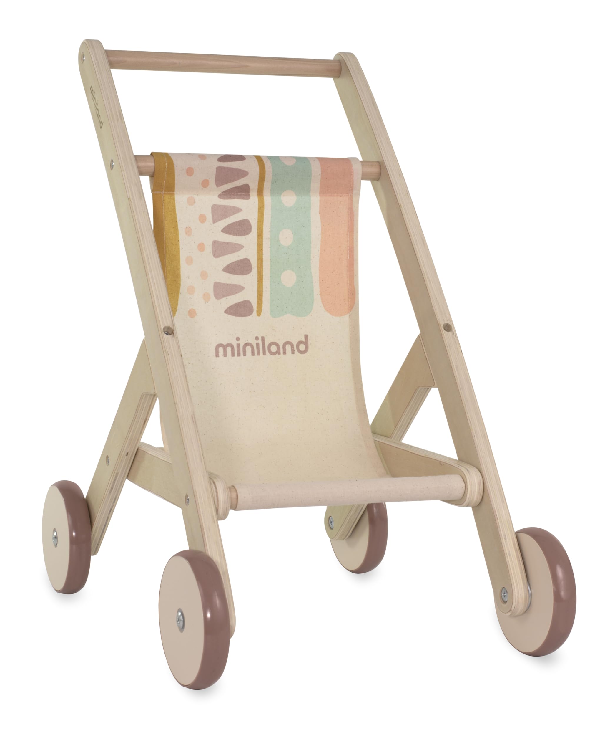 Mua Miniland Wooden Baby Doll Stroller Made with ECO Wood Material from ...