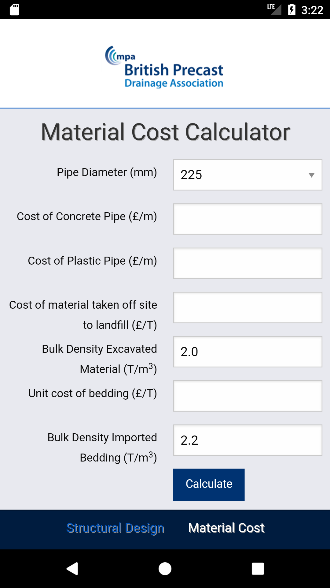 Concrete Pipe Calculator:Amazon.co.uk:Appstore for Android