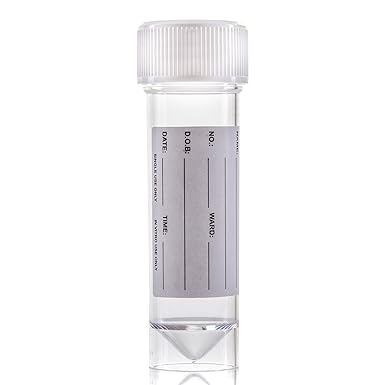 30ml Labelled Specimen Container - Medical Test/Sample Tube: Amazon.co ...