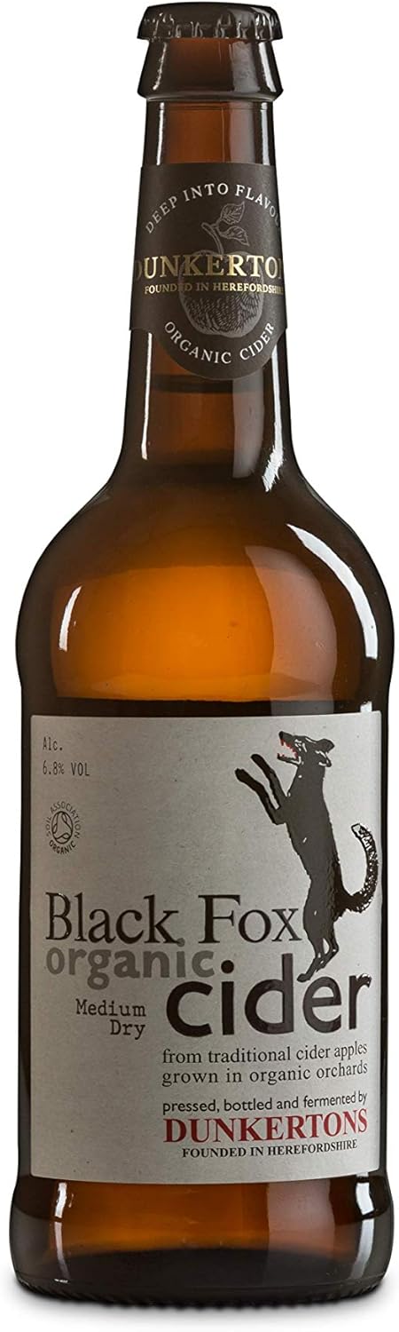 Dunkertons Organic Black Fox Cider, 12 x 50 cl, Case of 12: Amazon.co ...