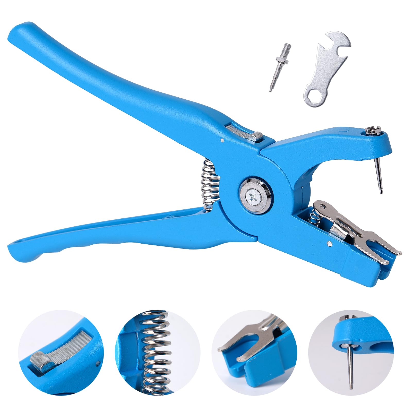 Cattle Ear Tag Applicator Cow Ear Tag Pliers Cattle Ear Tagger ...