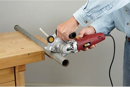 New No-Kickback Unique Laser Counter Rotating 5 In. Blades 7.5 Amp ...