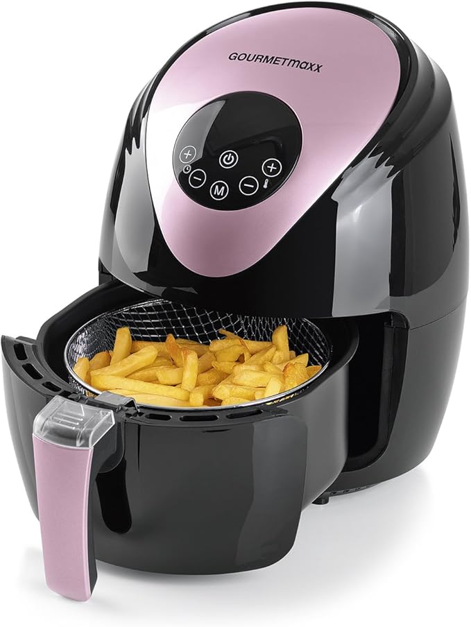 Amazon.de: GOURMETmaxx Heißluft-Fritteuse XL mit digitalem Display 2, 5 ...