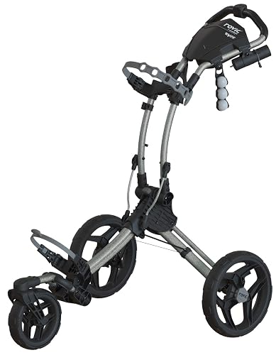 Clicgear Rovic Model RV1S Swivel | 3-Wheel Golf Push Cart (Silver/Black ...