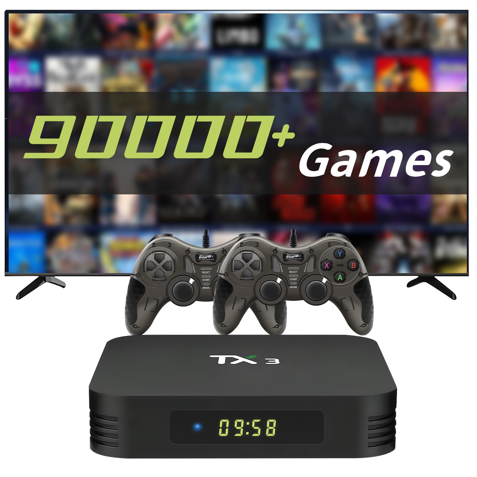 Mua Retro Game Console Built in 90,000+ Classic Games, S905X3 Chip ...